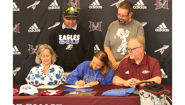 Warrior standout Cayden Anderson signs to play golf at Alice Lloyd ...