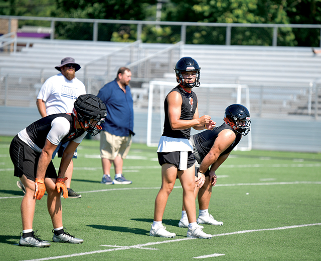 Cyclone football continues to hone skills | Elizabethton Star