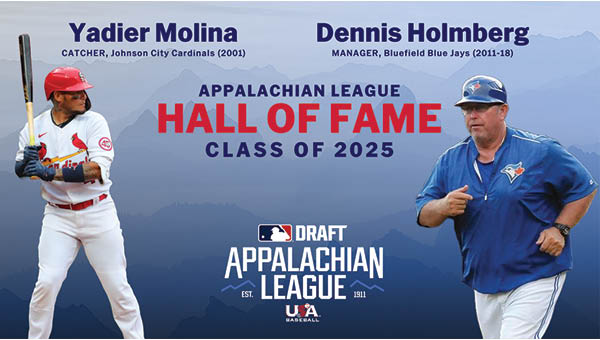 Yadier Molina, Dennis Holmberg elected to Appalachian League Hall of ...